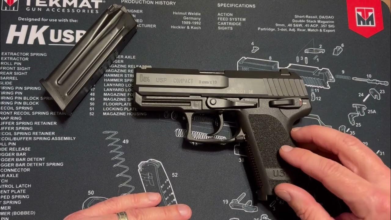 H&K USP COMPACT 9mm review - YouTube