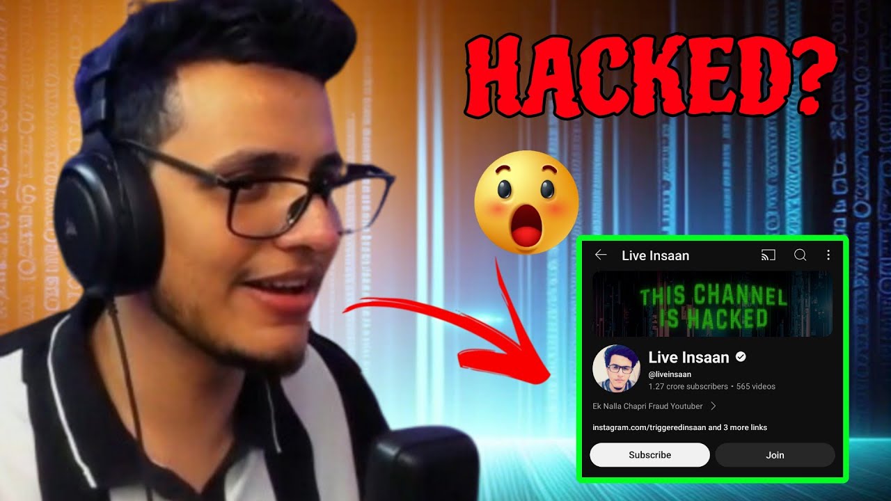 This Is Very Serious | Triggered Insaan Channel Hacked? - YouTube