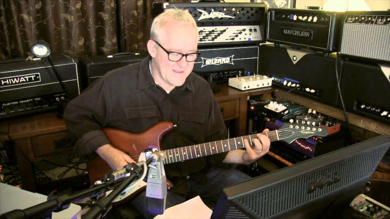 Graham Ward Recording Session with Tim Pierce - YouTube