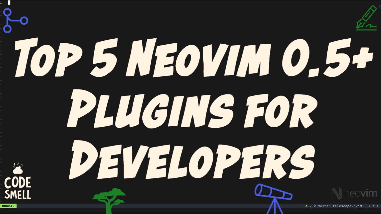 Top 5 Neovim 0.5 Plugins for Developers | 2021 - YouTube