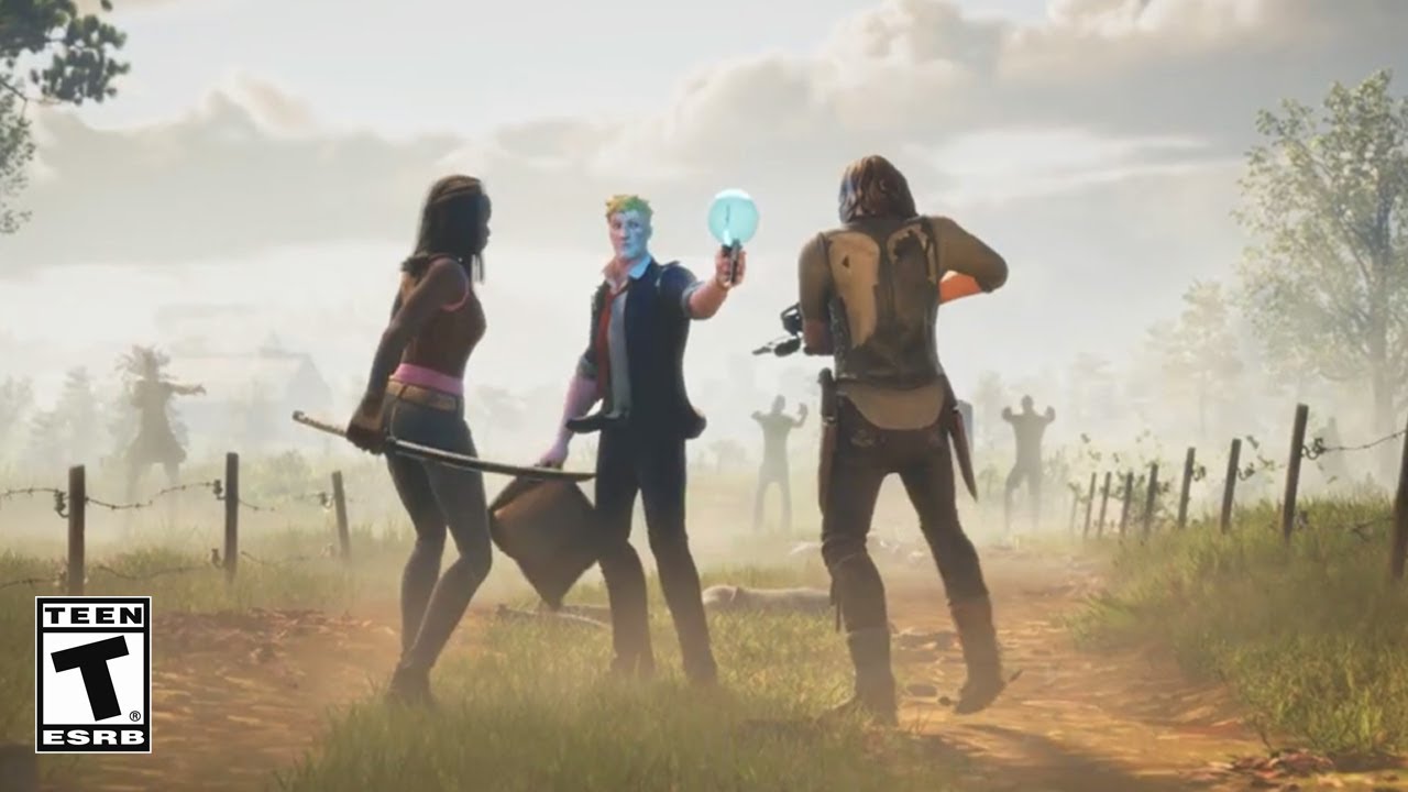 Fortnite - The Walking Dead Trailer (HD) - YouTube