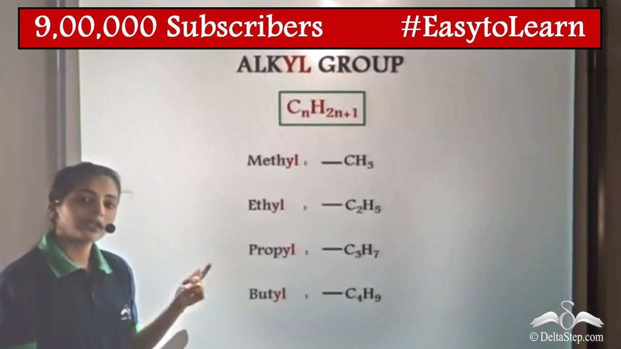 Alkyl group | Organic Chemistry | Class 10 | CBSE | NCERT | ICSE - YouTube