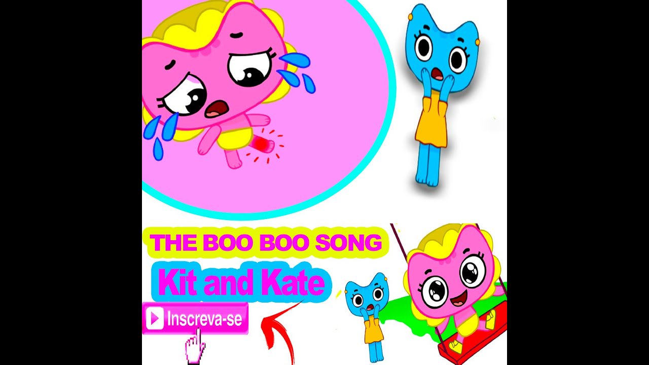 The Boo Boo Song | Kit and Kate Nursery Rhymes - YouTube
