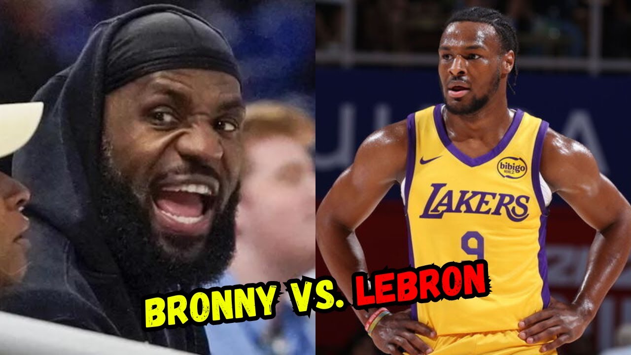 Bronny James: The Price of Playing in LeBron's Shadow - YouTube
