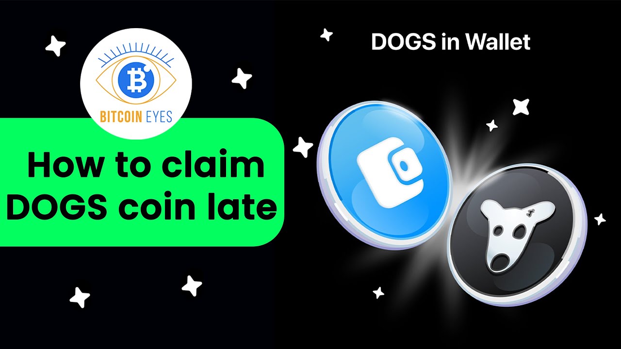 How to claim DOGS coin late in Telegram with Tonkeeper Wallet - YouTube