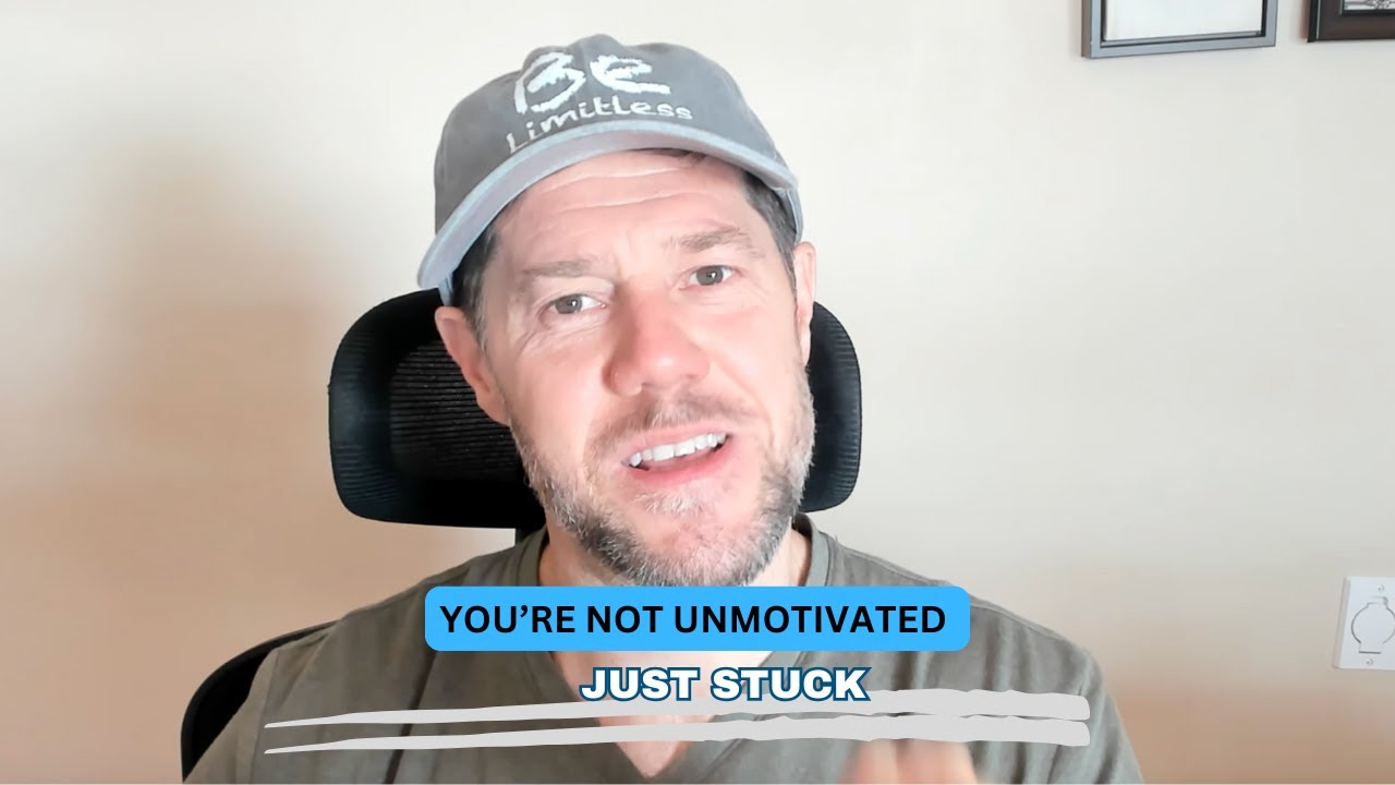You're not unmotivated just stuck - YouTube