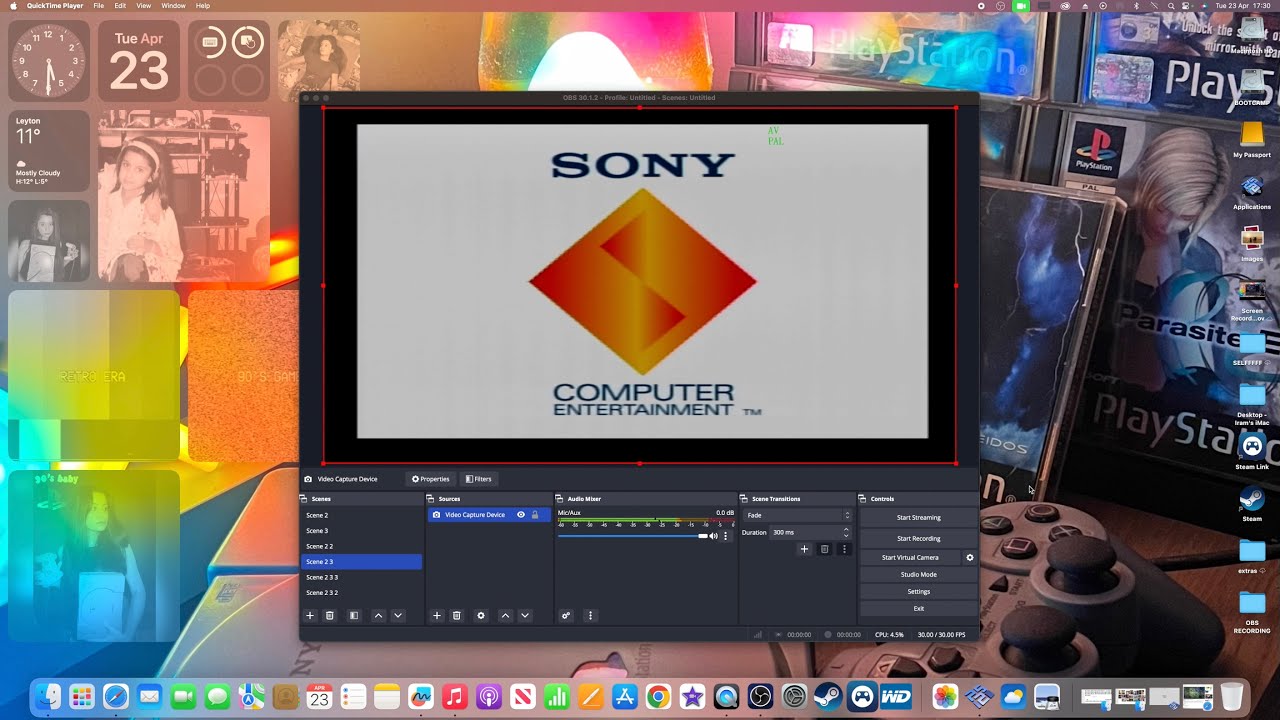 My OBS Studio Setting for PS1, PS2, PS4, PS5 - YouTube