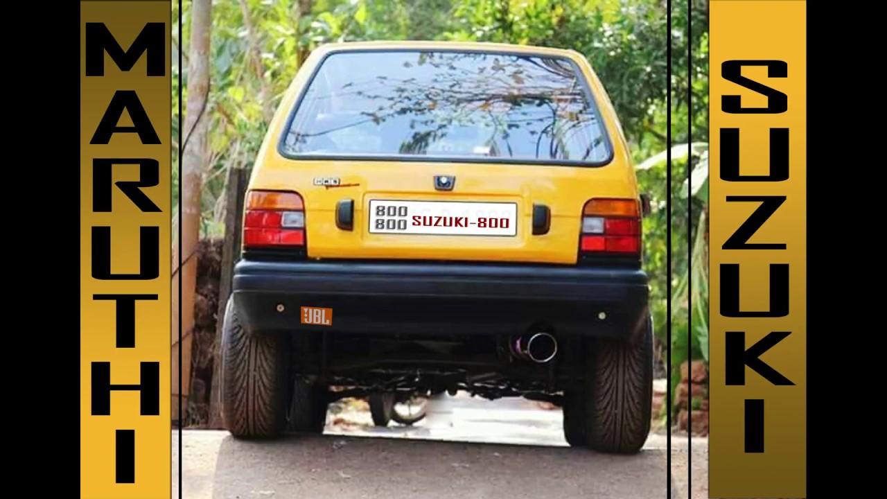 MARUTHI 800 MODIFIED MOST BEAUTY & SIMPLY - YouTube