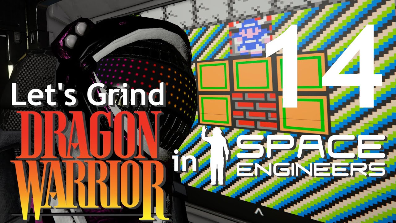 Lets Grind Dragon Warrior in Space Engineers | Part 14: Off To Charlock ...