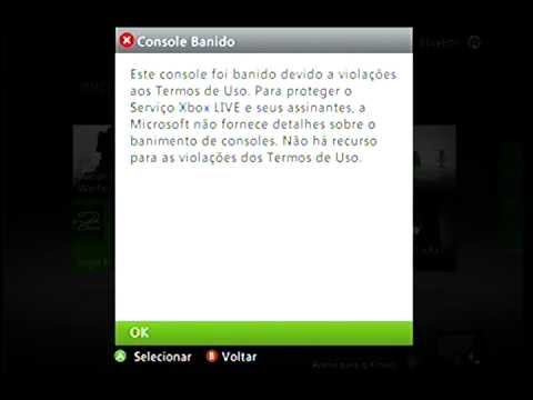 Meu 1º Console Xbox 360 Banido da Live Elivelt0n 14/03/12 - YouTube