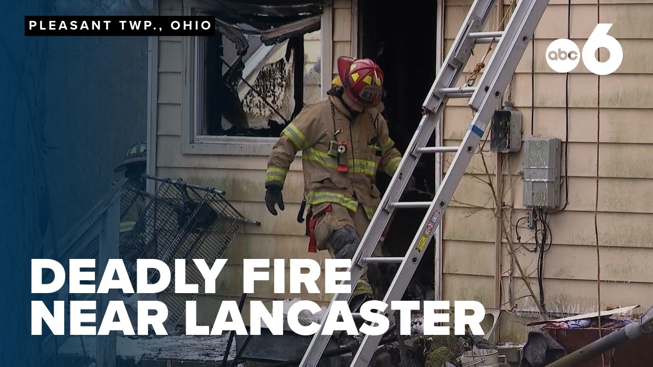 One dead after fire erupts at home near Lancaster - YouTube
