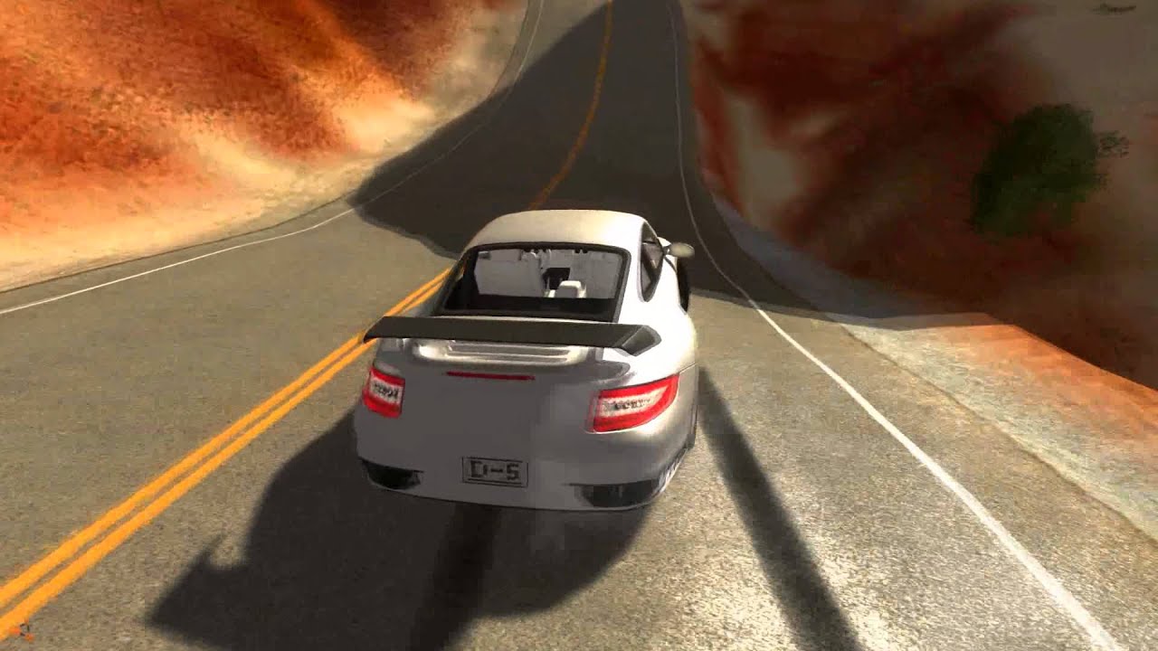 BeamNG Drive - Canyon Map Racing - Porsche 911 - GTX 780 Ti PC Gameplay ...