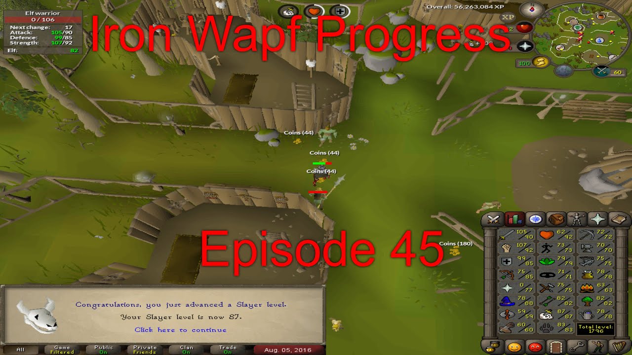 OSRS Iron Man Progress: Episode 45 - YouTube