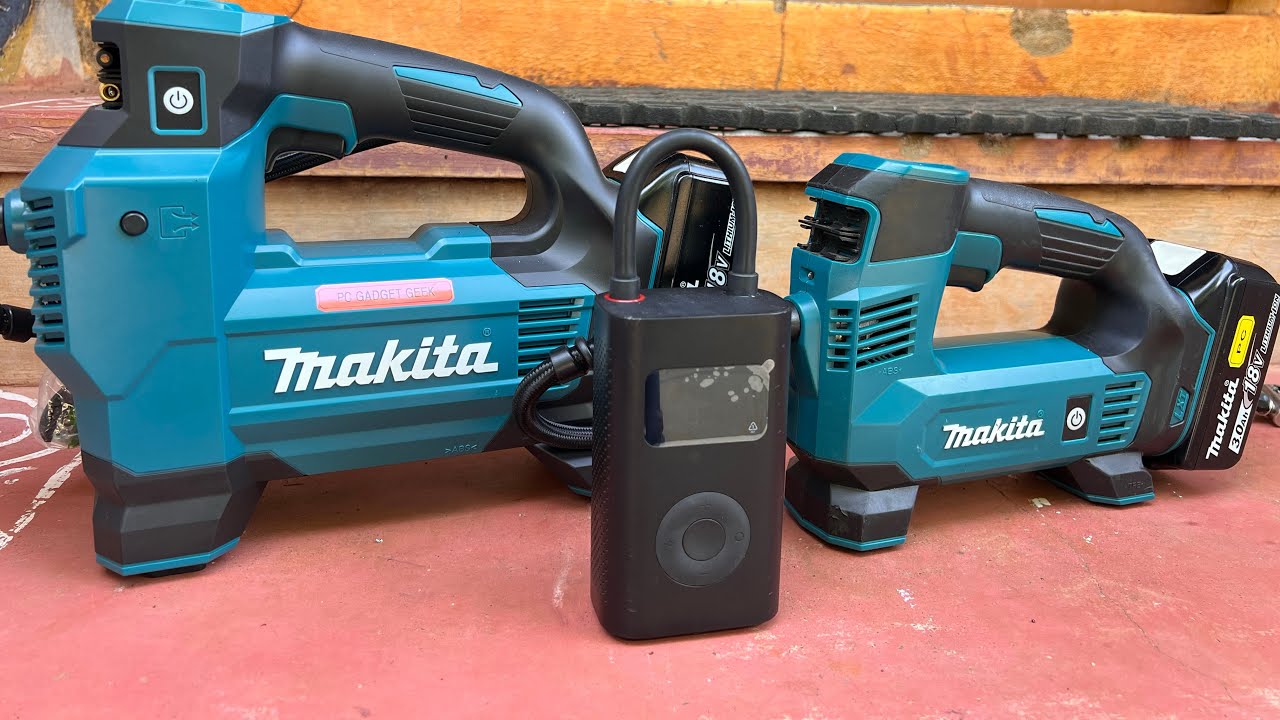 MAKITA DMP180 OR DMP181 TYRE INFLATOR COMPARISON - YouTube