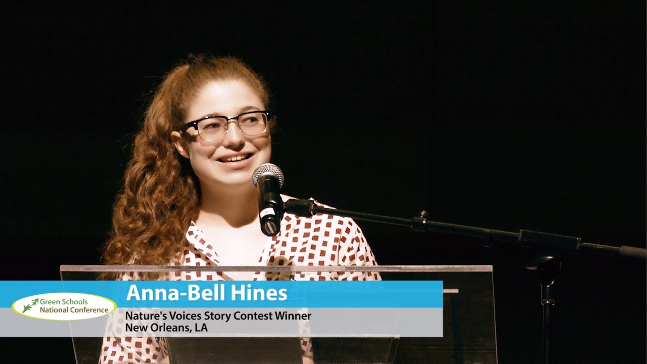 Anna-Bell Hines: 2015 Green Schools National Conference - YouTube