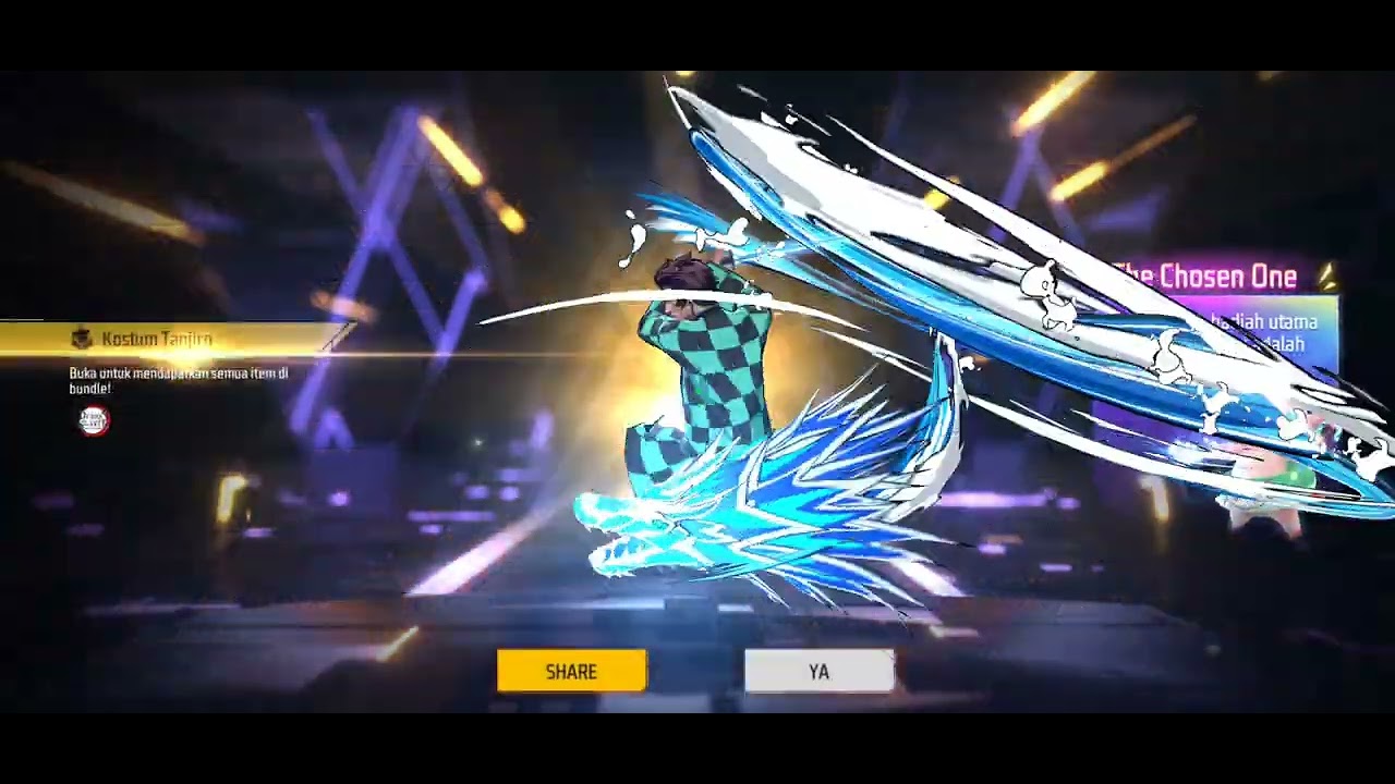spin bundle Tanjiro free fire - YouTube