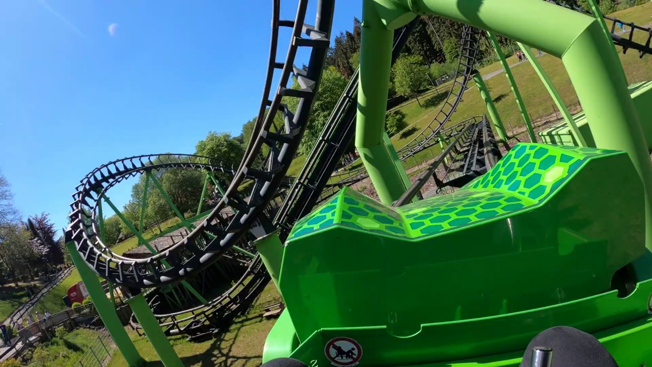 Speed Snake Free - 4K (Onride/Mittfahrt) Fort Fun Abenteuerland 2020 ...