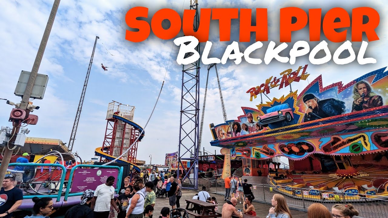 Blackpool South Pier | Rides and Attractions | Summer 2023 - YouTube