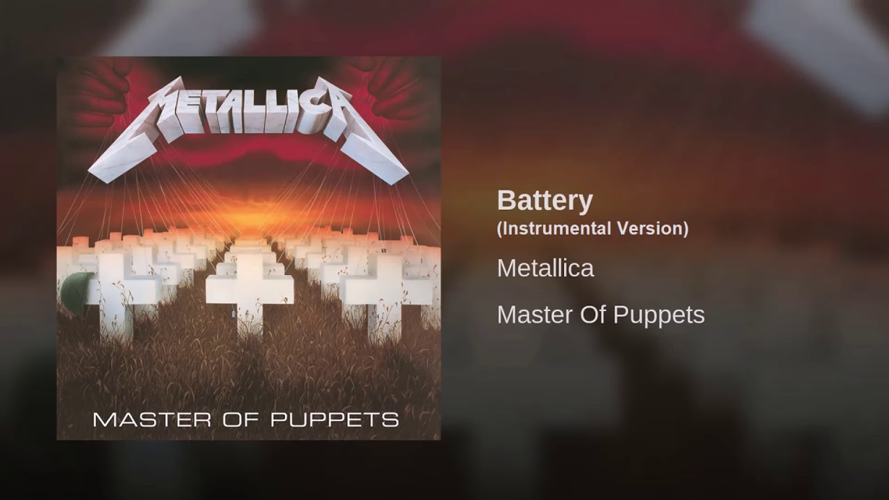 Metallica - Battery (instrumental, no solo) - YouTube