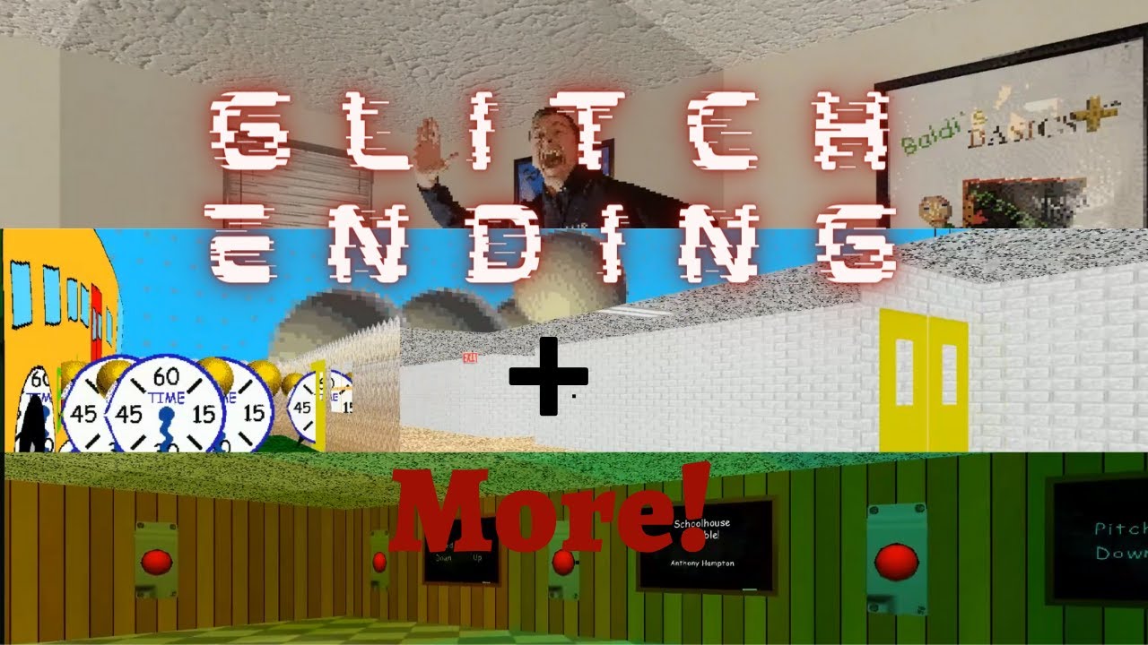Defeating GLITCH MODE and Discovering BALDI'S SECRET DEBUG MODE (and ...