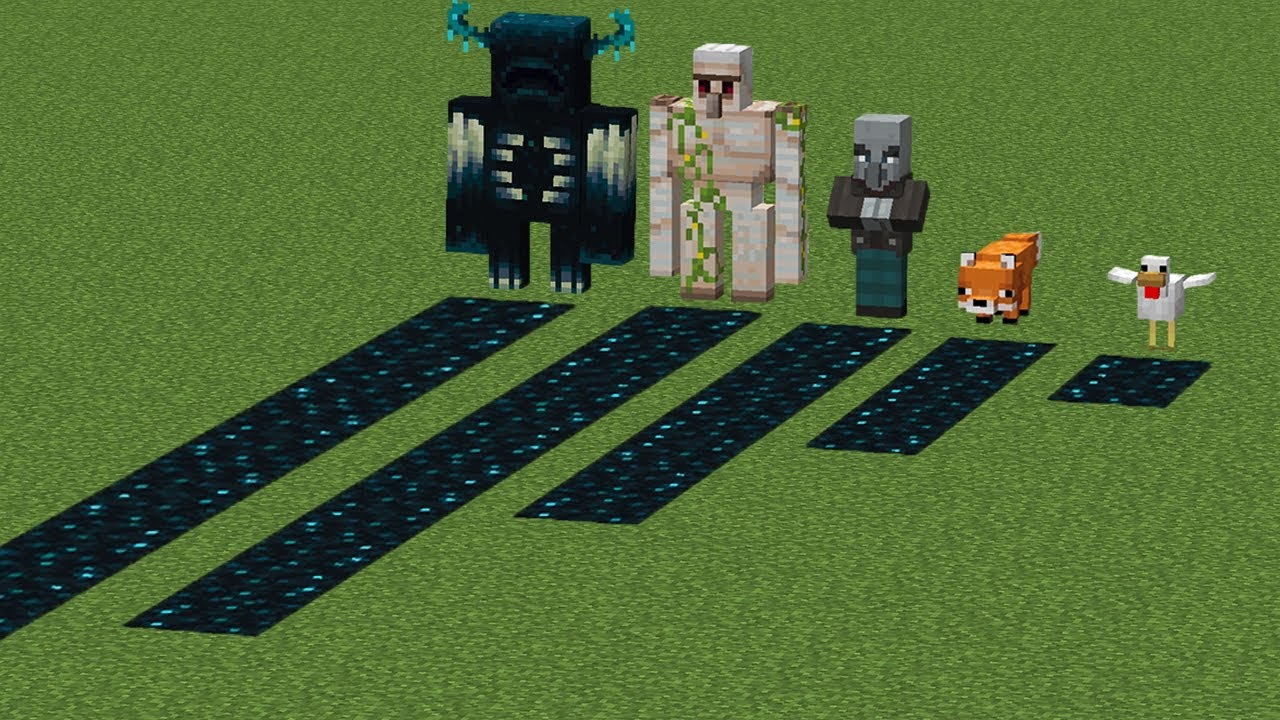 which minecraft mobs death will generate more sculk ??? - YouTube