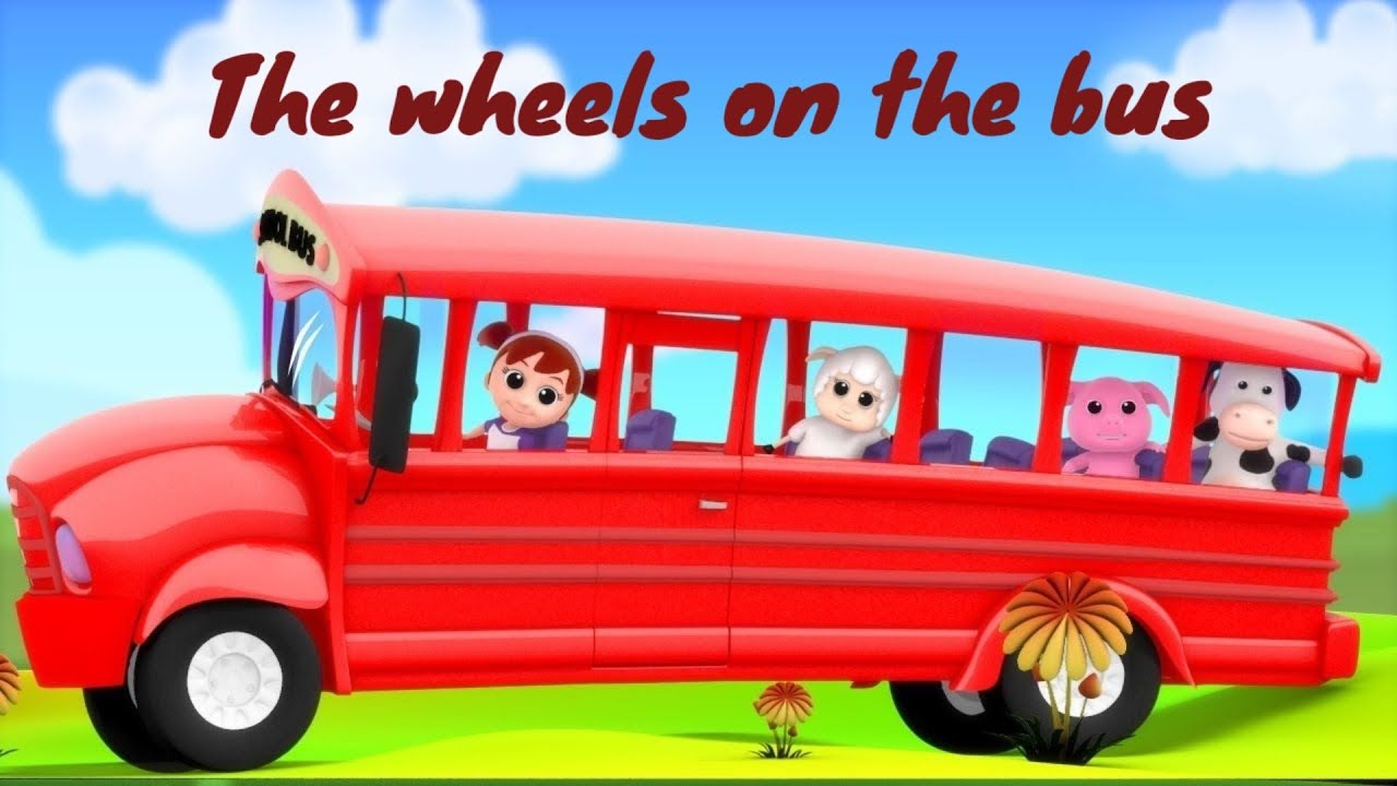 The wheels on the bus | Nursery rhymes | Poem for kids - YouTube