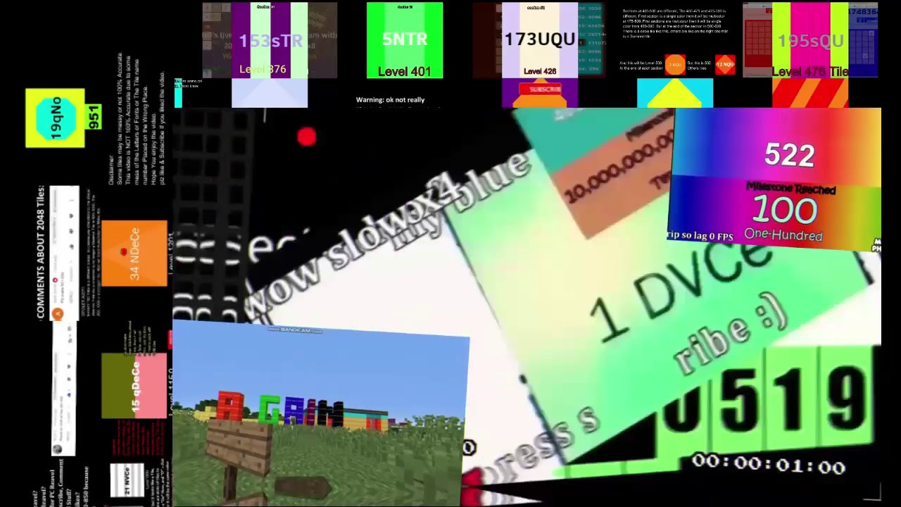 2048 tiles 1 to 2100 vs mutli rendering filmora 9 lol - YouTube