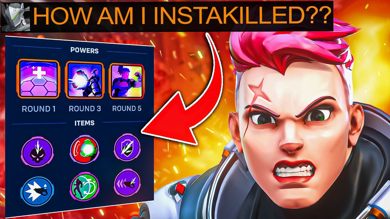 I Found The Most BRUTAL Zarya Build in Overwatch Stadium... - YouTube