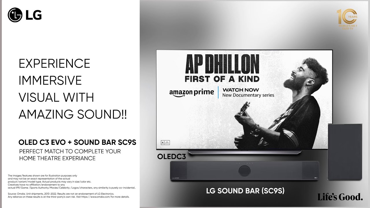 AP Dhillon, First Of A Kind On Prime | Streaming Exclusively | LG OLED ...