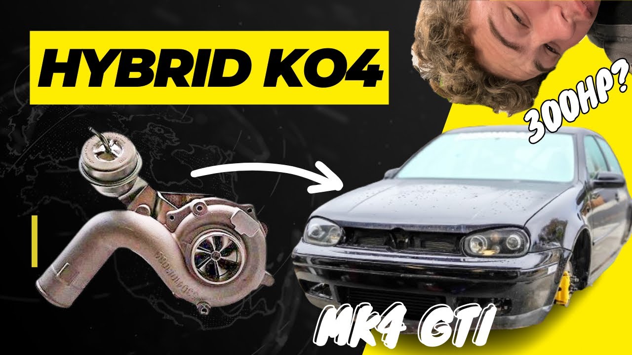 MK4 Golf GTI Hybrid KO4 Turbo Install! (All the BOOST!) - YouTube