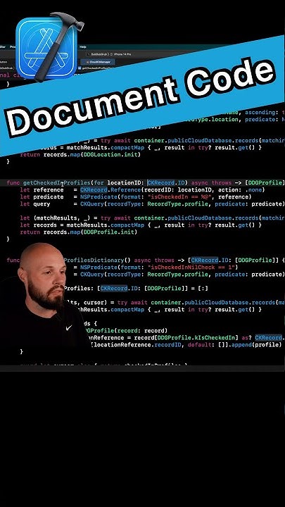 Xcode Tip - Quick Code Documentation #iosdeveloper #swift #xcode - YouTube