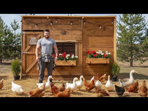 DÜNYANIN EN İYİ TAVUK KÜMESİNİ HAZIRLADIM! 