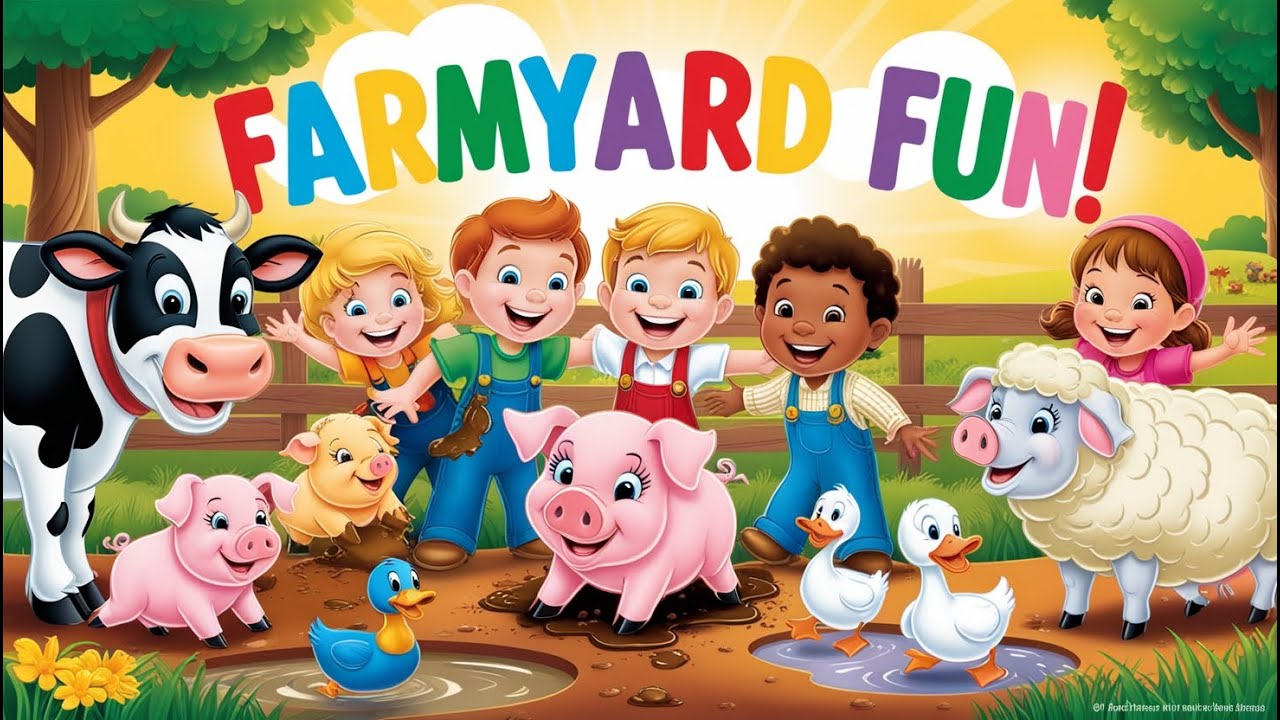 Farmyard Fun: Meet the Baby Animals! | Kids Songs & Nursery Rhymes ...