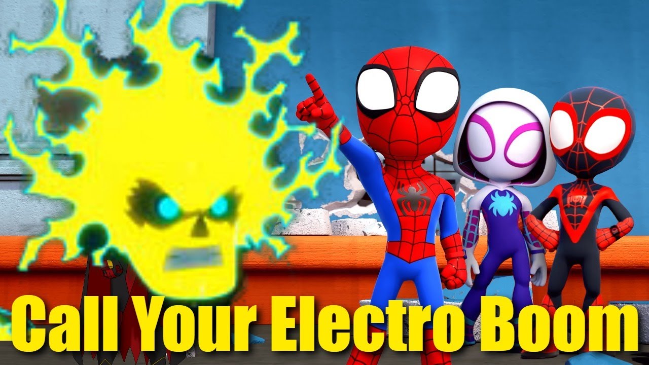 Spidey And His Amazing Friends Let's Swing Spidey Team - 10 Electro's ...