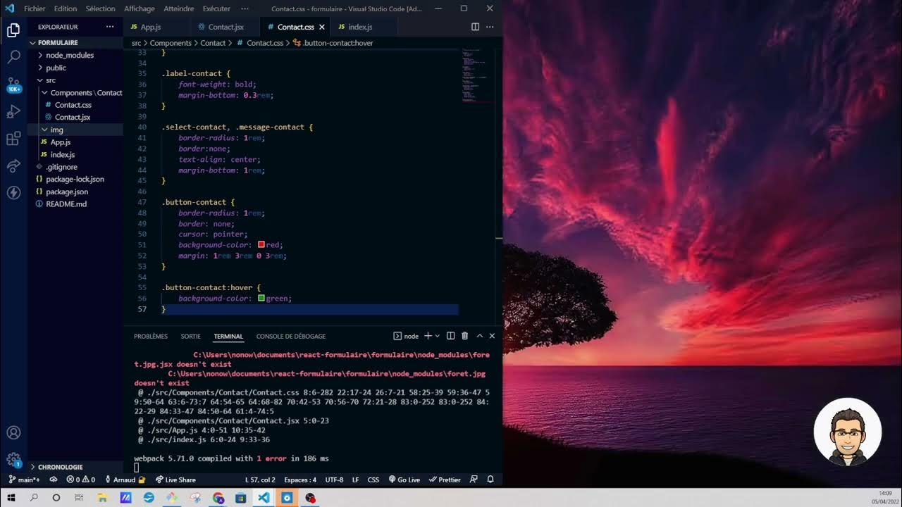 Création d'un formulaire sur React sans librairie pour récupérer les ...