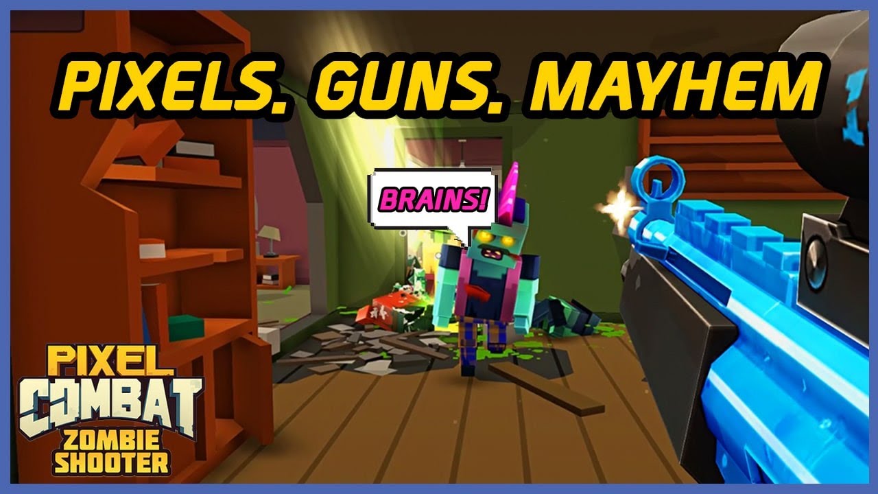 Pixels, Guns & Mayhem | Pixel Combat: Zombie Shooter | Full Playtest ...