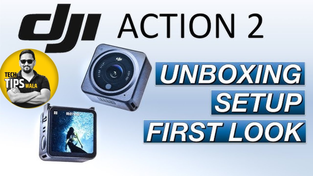 Dji Action 2 Unboxing Best Action Camera For Vlogging - YouTube