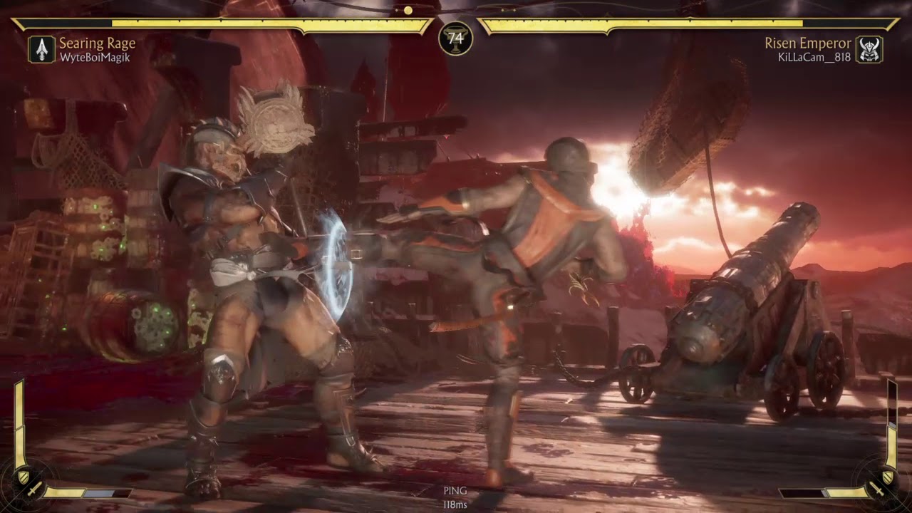 Scorpion VS Shao Khan in a KotH - YouTube