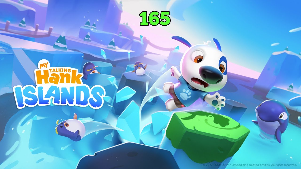 Hank Are Play with Animals - New Game - My Talking Hank: Islands - part ...