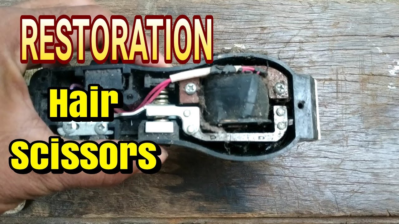 Restoration Broken Hair Scissors - YouTube