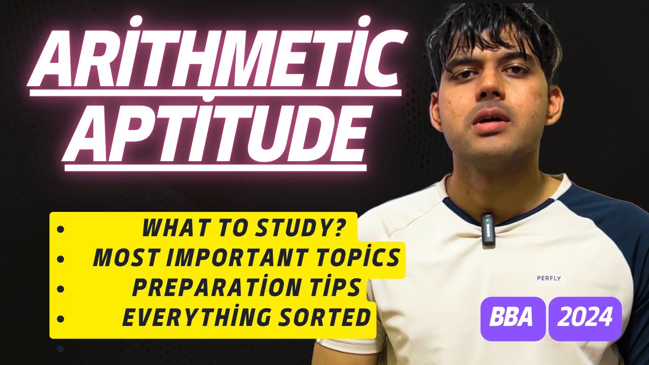 Arithmetic Aptitude For BBA 5th Sem | Syllabus Content And Preparation Tips | For All ...