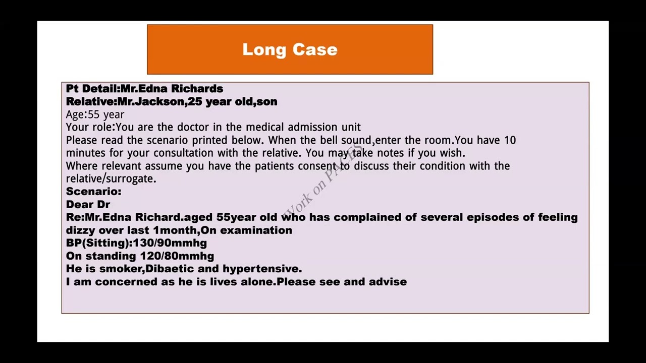 Dizziness Aproach and CC- COPD & BiPap Counselling - YouTube