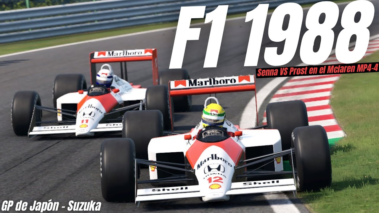ASÍ ERA CORRER en la F1 del AÑO 1988 | AYRTON SENNA y su PRIMER MUNDIAL ...