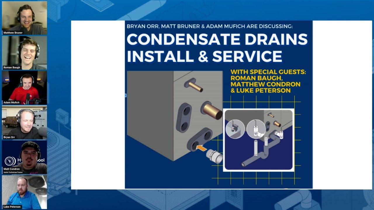 Condensate Drains Install & Service - YouTube