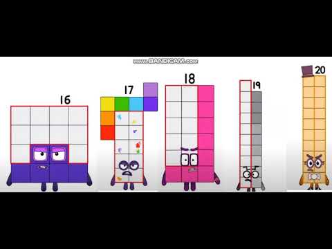 numberblocks heist 16-20 are angry - YouTube
