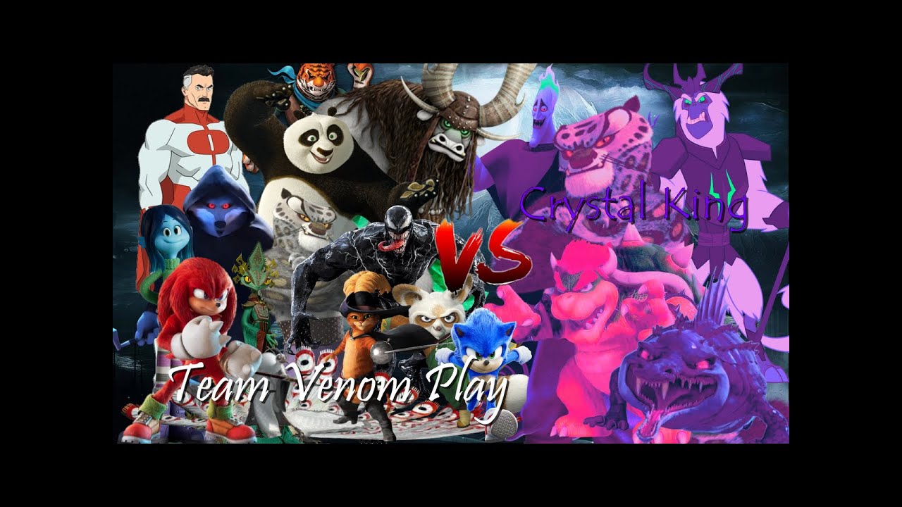 Team Venom Play Vs Crystal King - YouTube