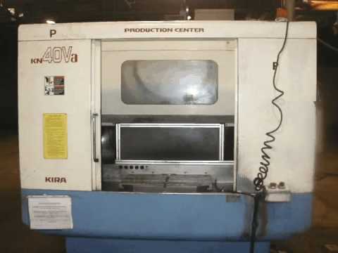 Kira #KN40VA CNC Vertical Machining Center - YouTube