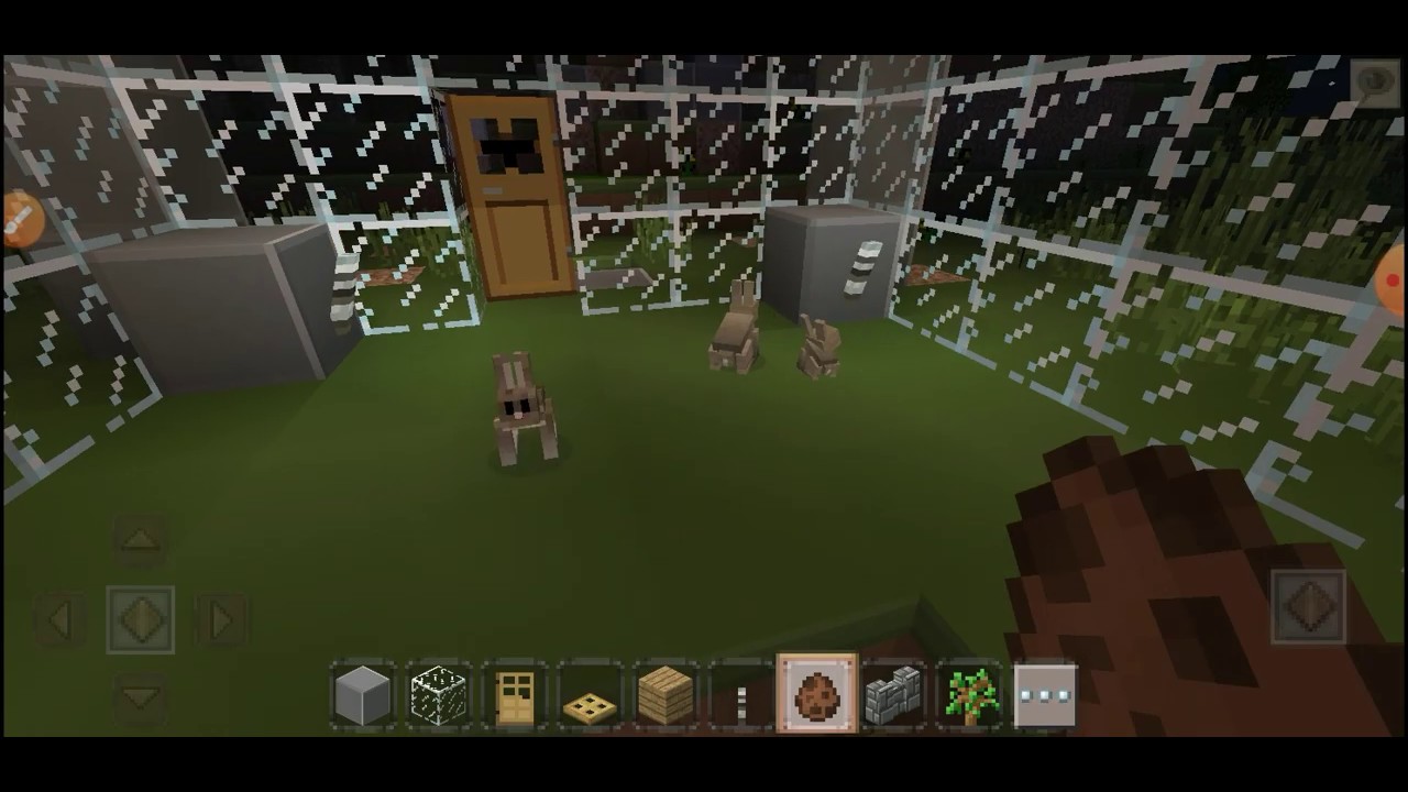 Building my rabbit's house in minecraft 😮😮😍 - YouTube