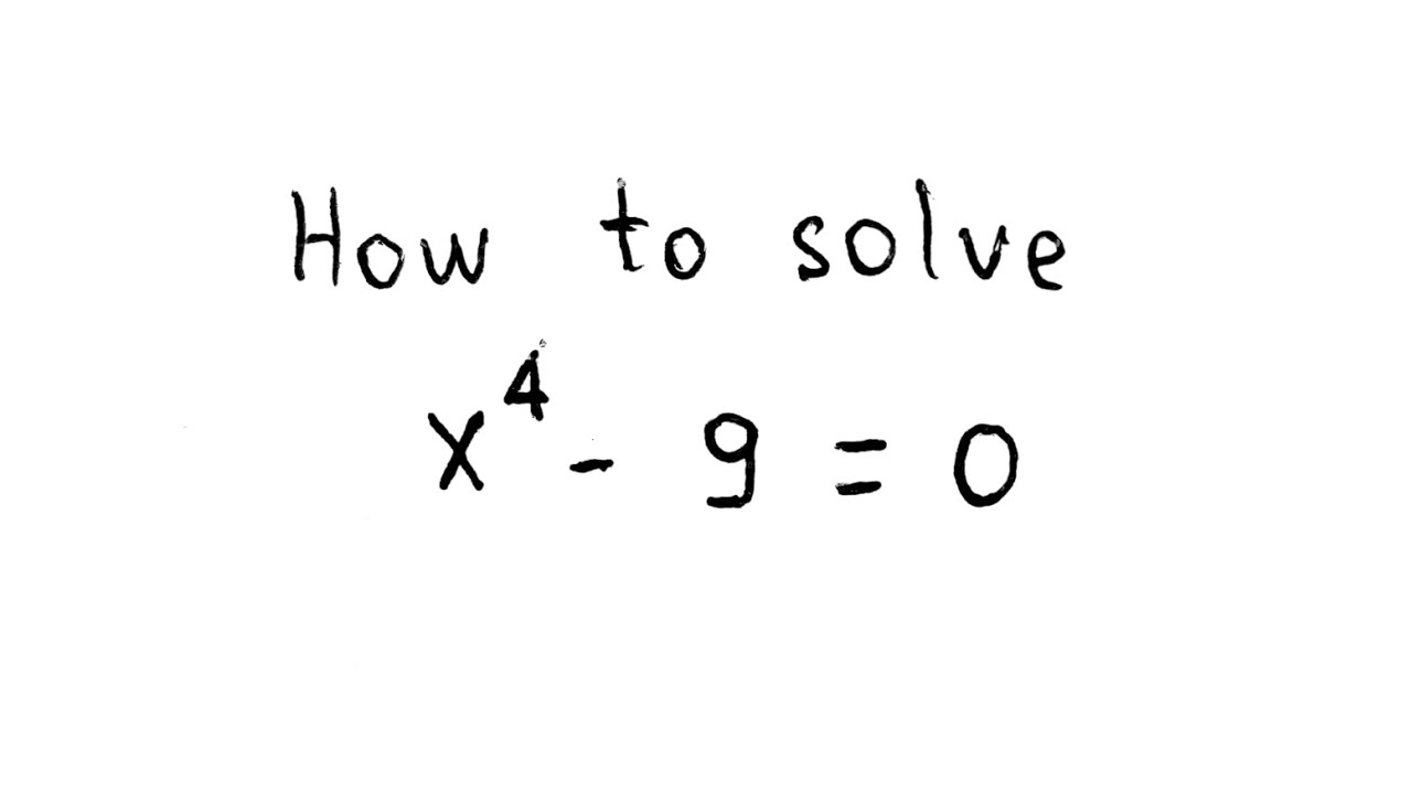 Mathematics Fourth Degree Equation #mathematics #maths - YouTube