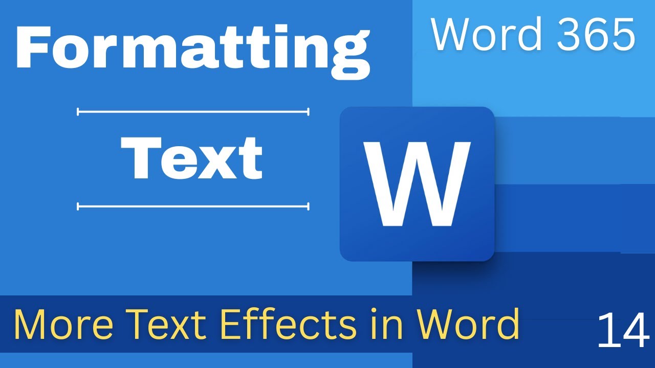 How to Use Bold, Italics, Underline & Text Effects in Microsoft Word ...